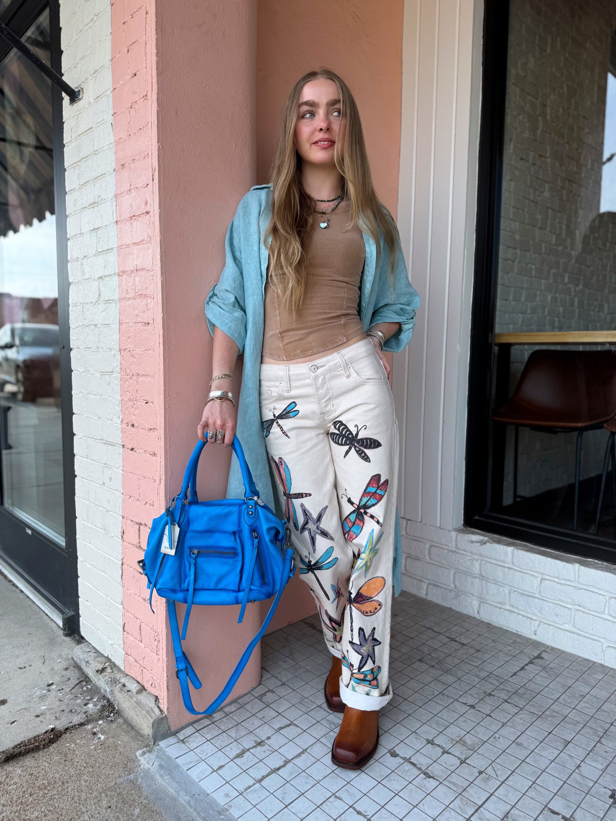 Free People Tennessee Dragonfly Jeans – Iddy and Oscar's