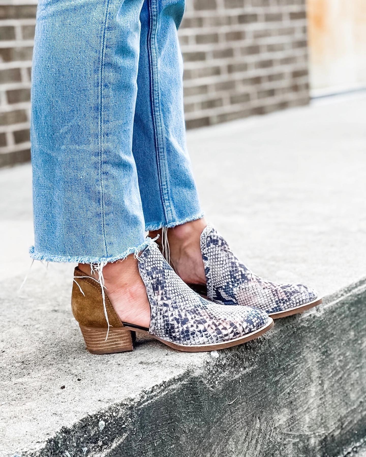 Shy Town Snake Booties – Iddy and Oscar's